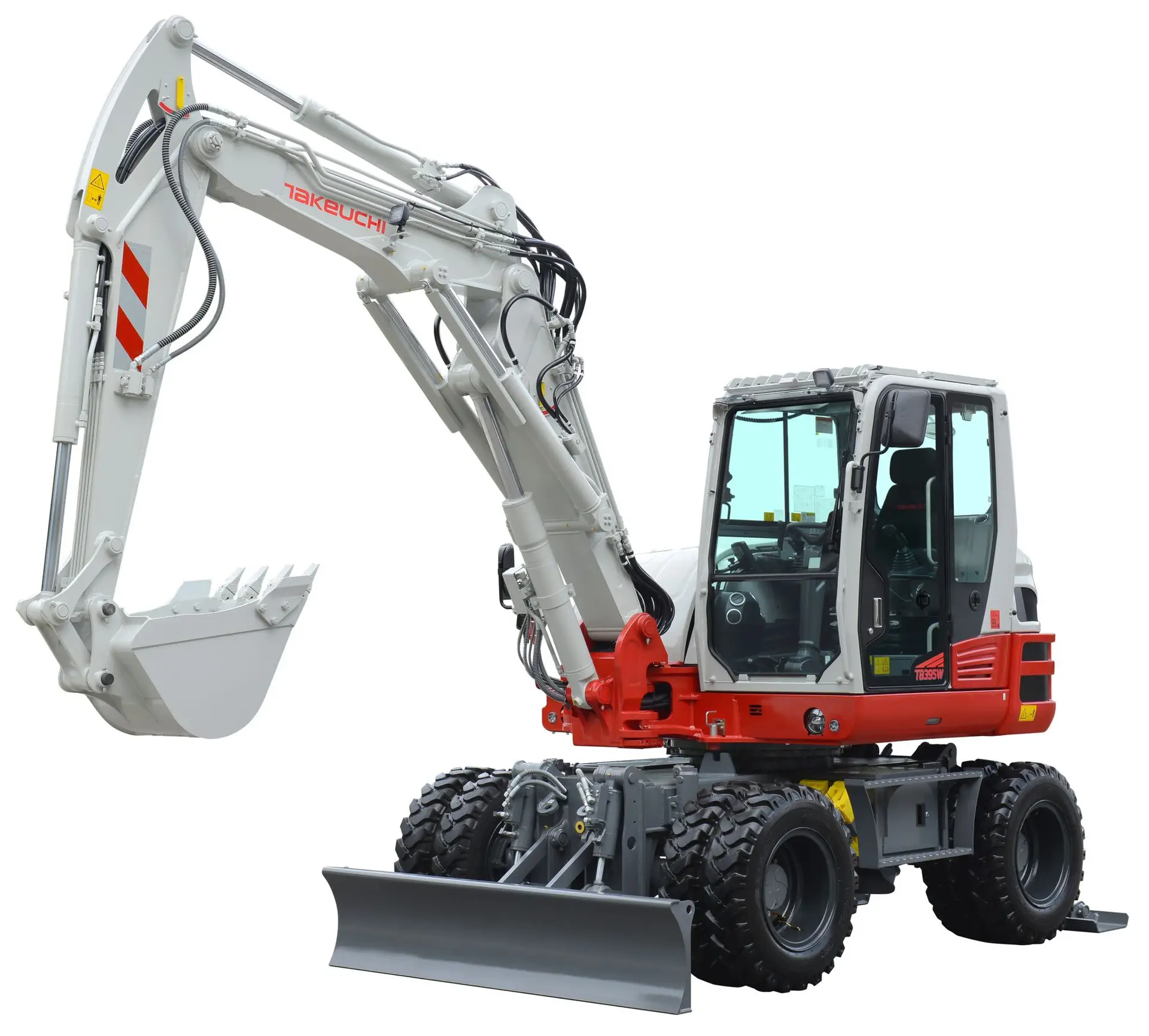 Conquer Any Terrain: The Takeuchi TB395W Redefines Wheeled Excavators ...